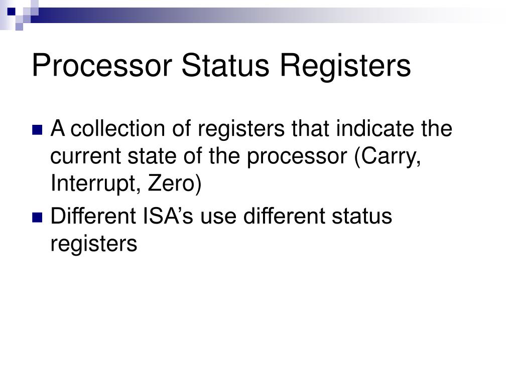 PPT - Instruction Set Architecture PowerPoint Presentation, free ...