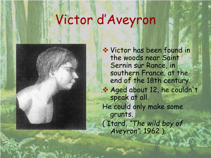 PPT - Feral Children PowerPoint Presentation - ID:4315742