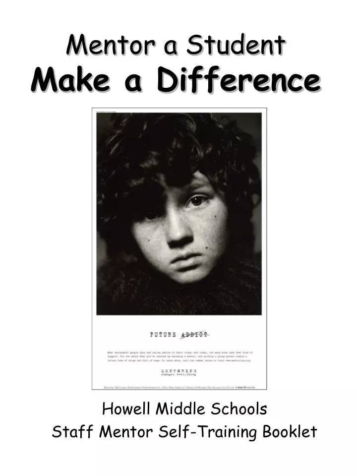 PPT - Mentor a Student Make a Difference PowerPoint Presentation, free ...