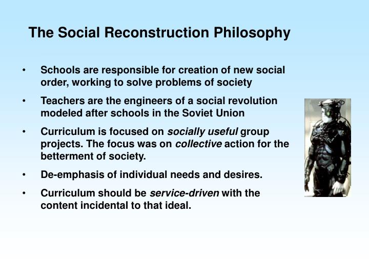PPT - A Review of the Social Reconstruction Curriculum Movement ...