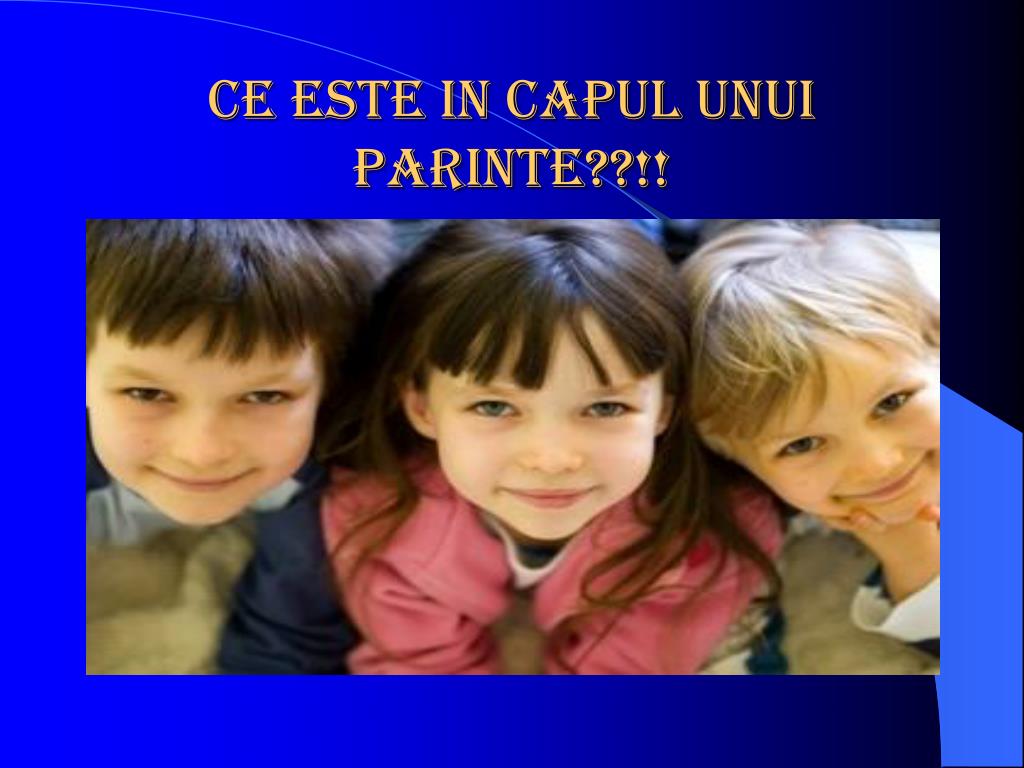 PPT - O cas ă fericita pentru parin ţ i ş i copii PowerPoint ...