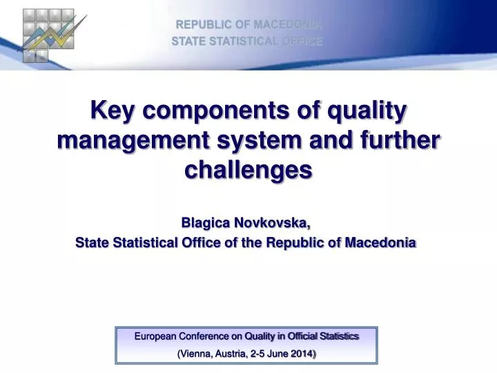PPT - Key components of quality management system and further ...