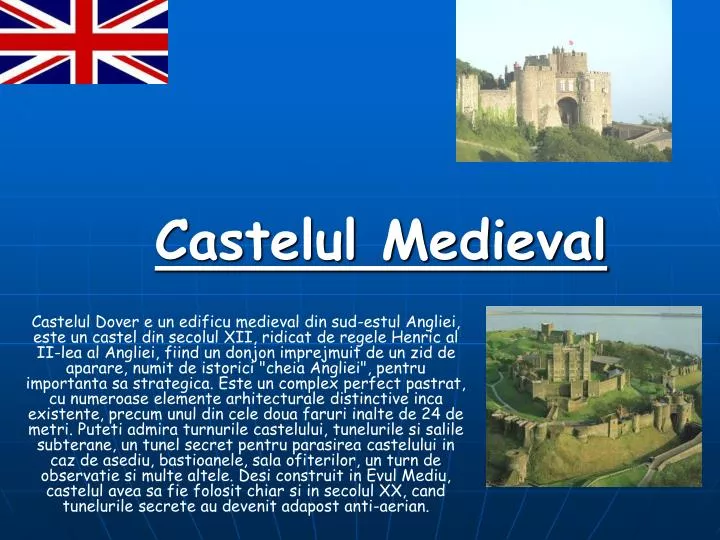 PPT - Castelul Medieval PowerPoint Presentation, free download - ID:4318381