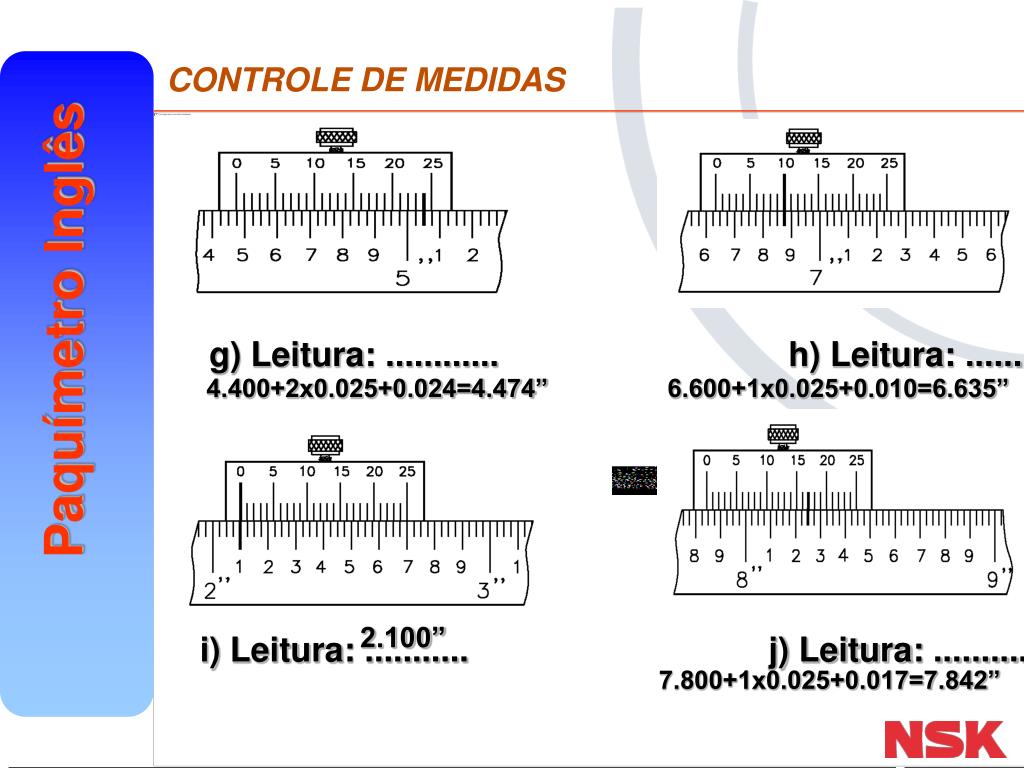 PPT - Leitura de polegada fracionária PowerPoint Presentation, free ...