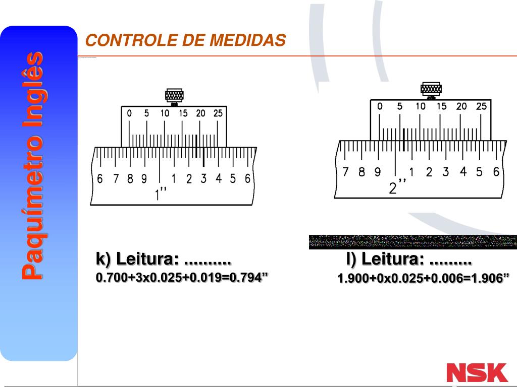 PPT - Leitura de polegada fracionária PowerPoint Presentation, free ...