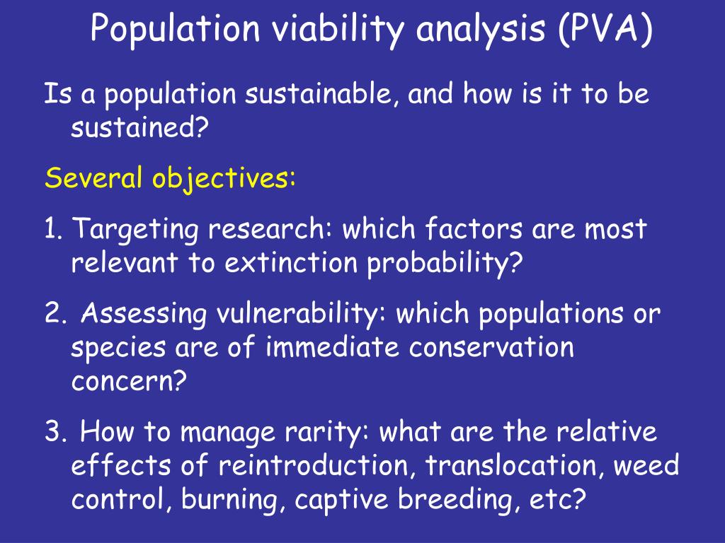 Ppt Populations Ii Population Growth And Viability Powerpoint
