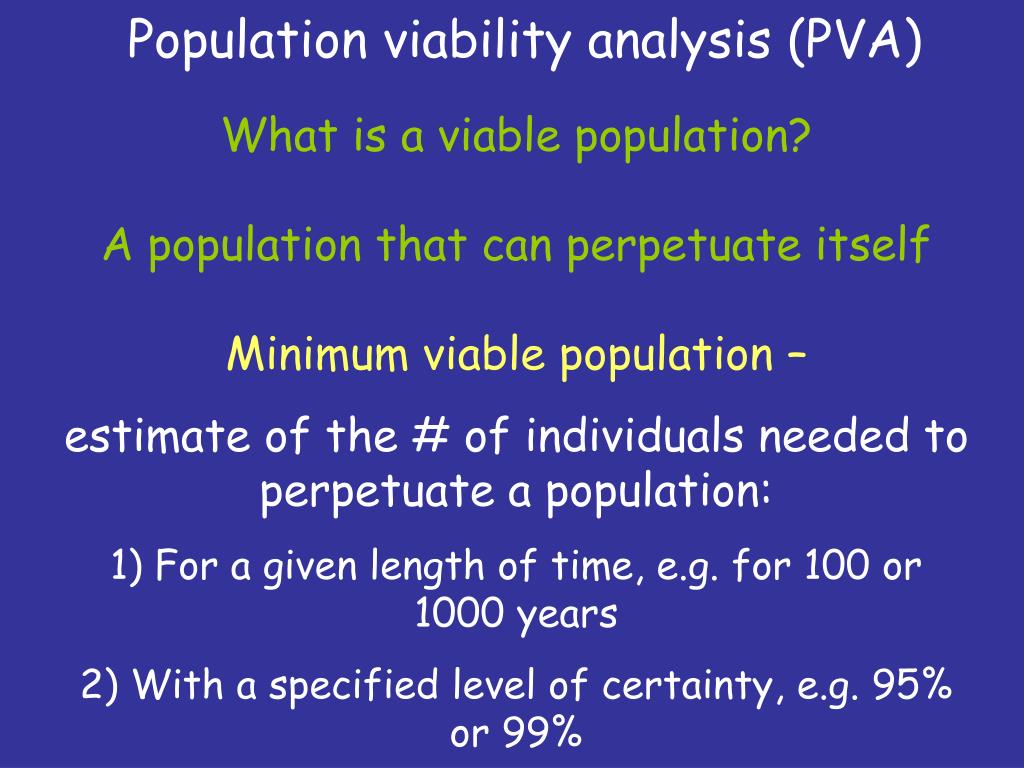 Ppt Populations Ii Population Growth And Viability Powerpoint