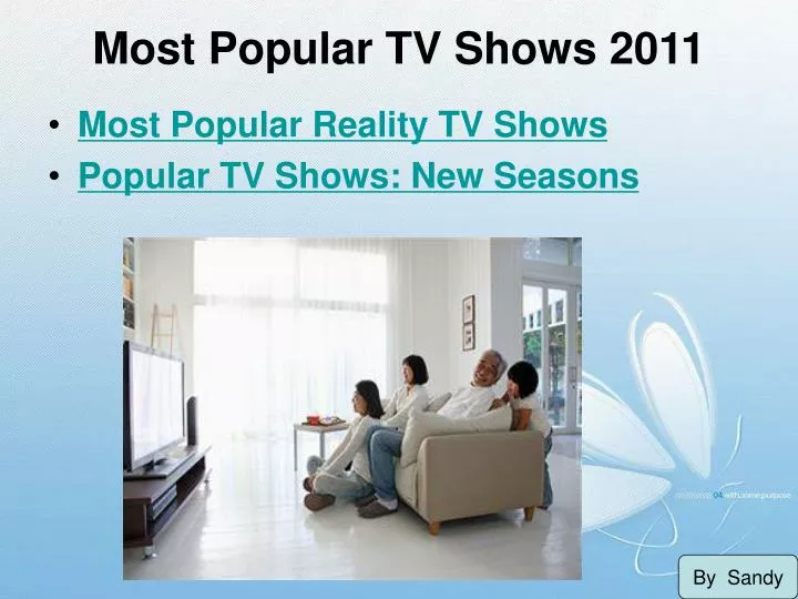 PPT - Most Popular TV Shows 2011 PowerPoint Presentation, free download ...