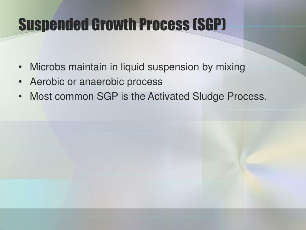 PPT - ERT 417/4 WASTE TREATMENT IN BIOPROCESS INDUSTRY CH 7 ...