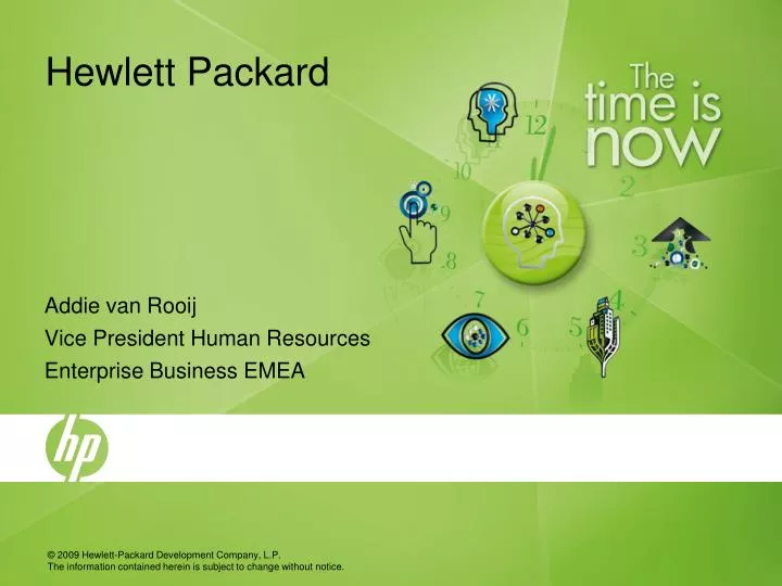 PPT - Hewlett Packard PowerPoint Presentation, free download - ID:4322561