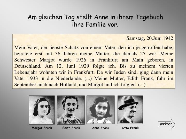 PPT - Anne Frank PowerPoint Presentation - ID:4323363