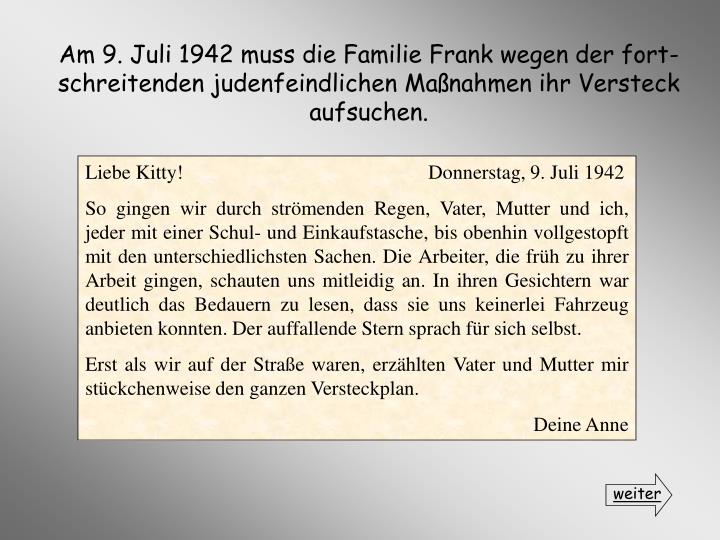 PPT - Anne Frank PowerPoint Presentation - ID:4323363