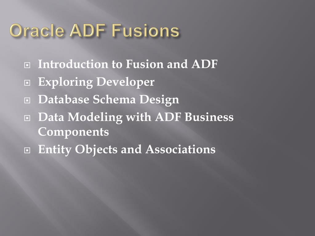 PPT - Oracle adf Online Training in usa, uk, Canada, Malaysia, Aus ...