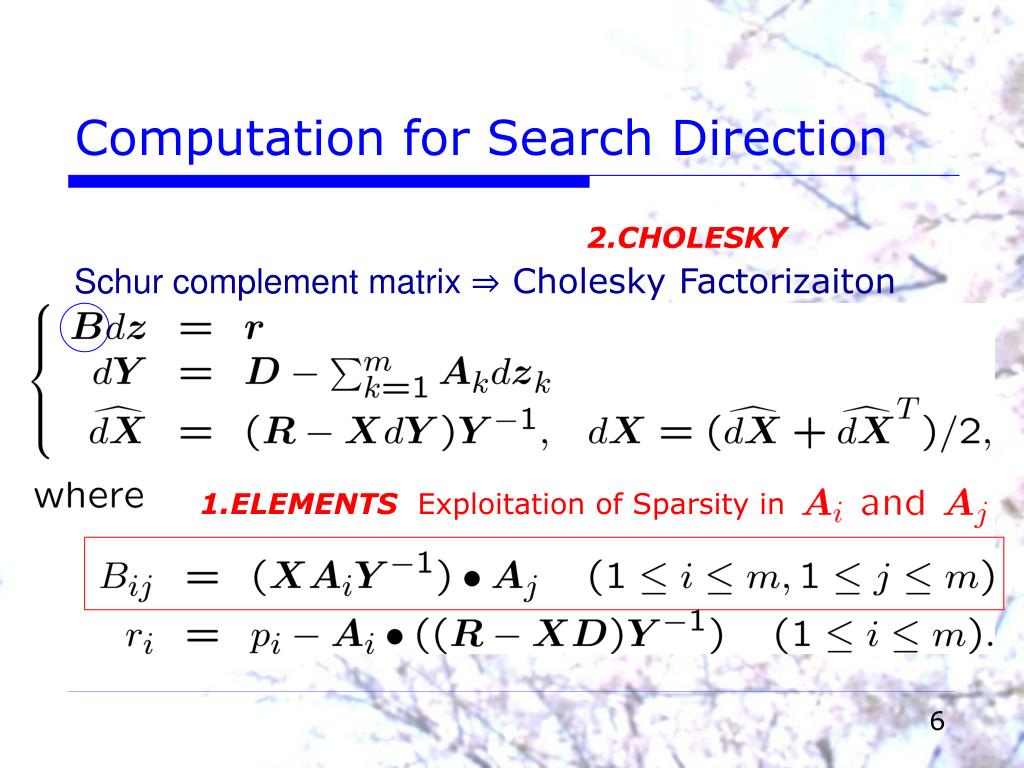 Ppt Parallel Software For Semidefinite Programming With Sparse Schur Complement Matrix