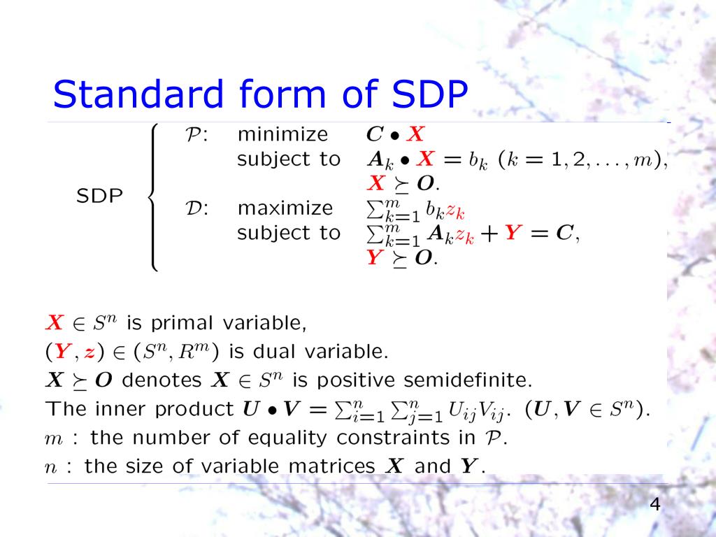 Ppt Parallel Software For Semidefinite Programming With Sparse Schur Complement Matrix