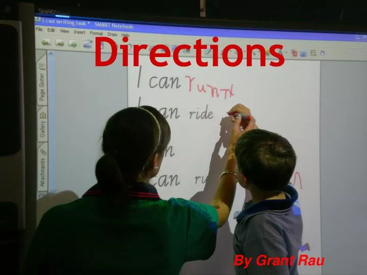 PPT - Directions PowerPoint Presentation, free download - ID:4327811
