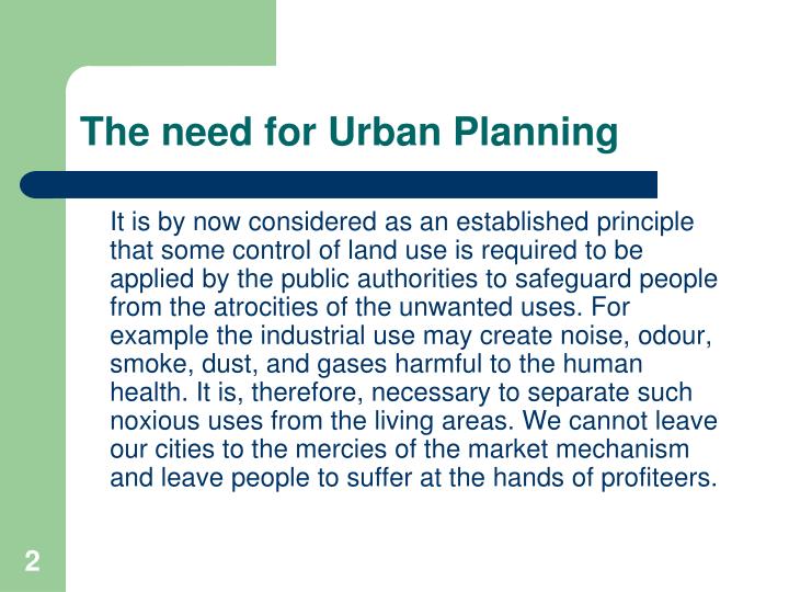 PPT - URBAN PLANNING PROCESS AND MASTER PLANNING PowerPoint ...