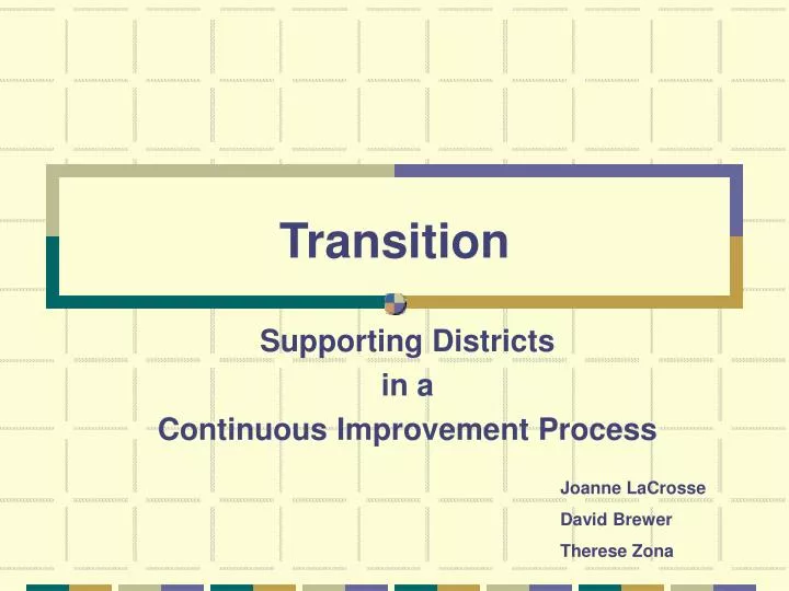 PPT - Transition PowerPoint Presentation, free download - ID:4329328
