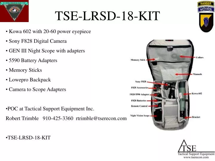PPT - TSE-LRSD-18-KIT PowerPoint Presentation, free download - ID:4330058