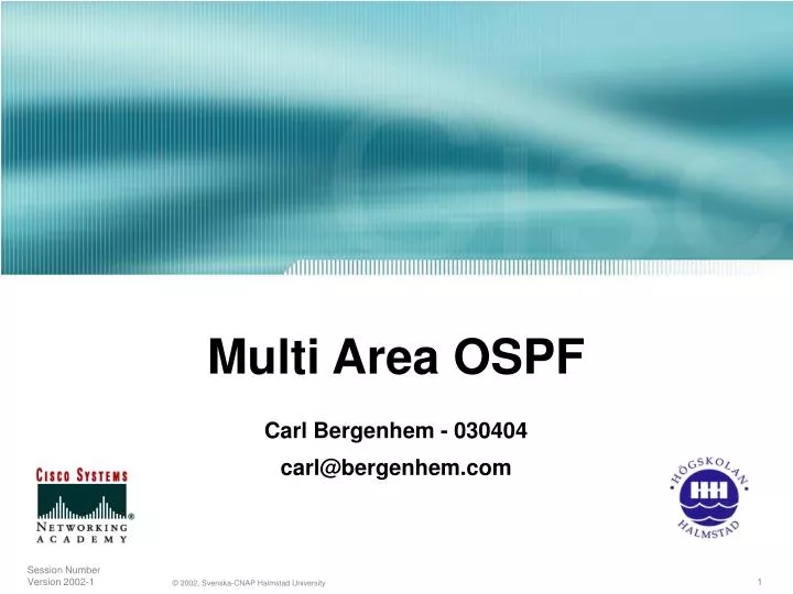 PPT - Multi Area OSPF PowerPoint Presentation, free download - ID:4330196