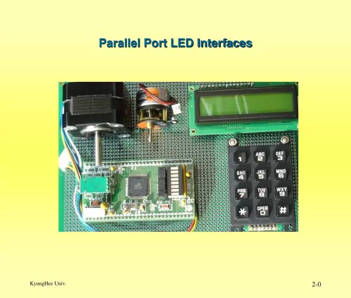 PPT - Parallel Port LED Interfaces PowerPoint Presentation, free ...