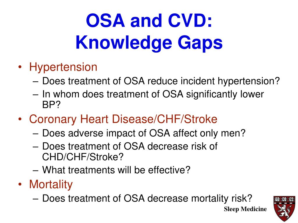 PPT - Sleep Apnea & Cardiovascular Disease: What Have We Learned Over ...