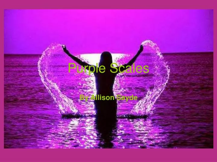 PPT - Purple Scales PowerPoint Presentation, free download - ID:4330827