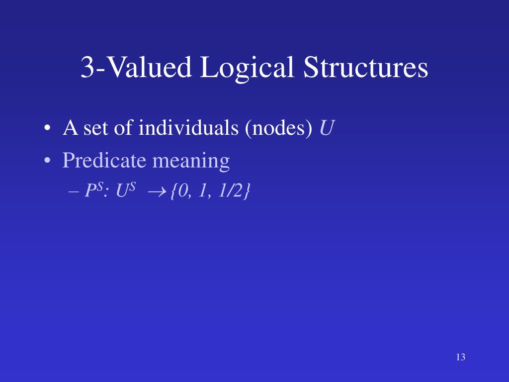 PPT Shape Analysis Via 3 Valued Logic PowerPoint Presentation Free PPT Shape Analysis Via 3 Valued Logic PowerPoint Presentation Free