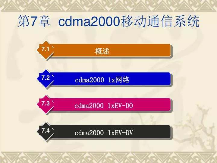 PPT - 第 7 章 cdma2000 移动通信系统 PowerPoint Presentation, free download - ID ...