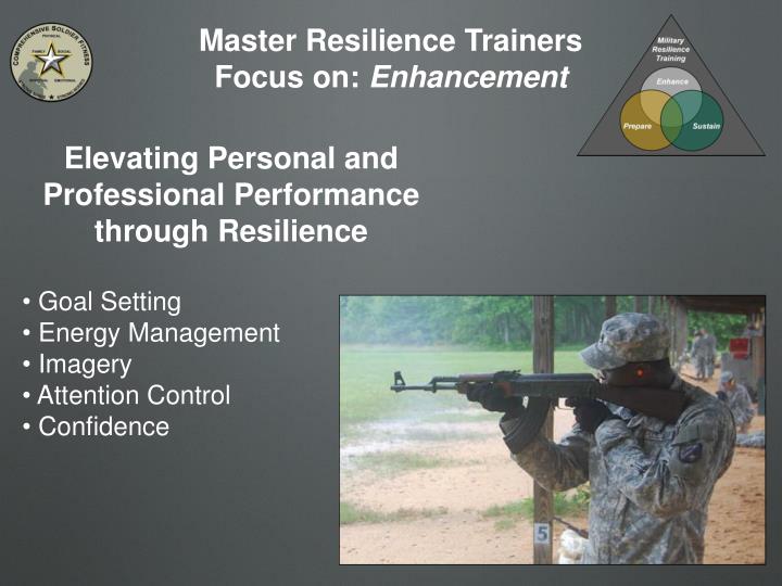 PPT - Resilience Training Overview Walter Reed Army Institute of ...
