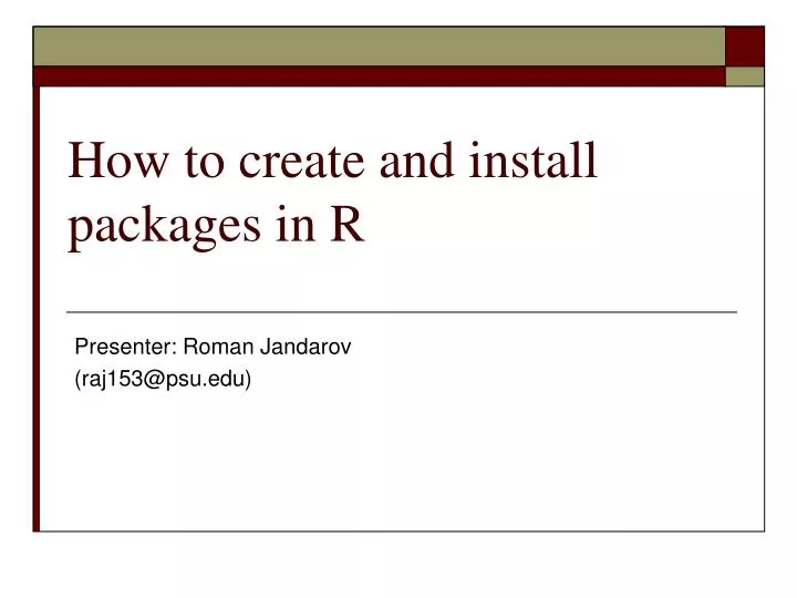 Load packages in r - kdaspot