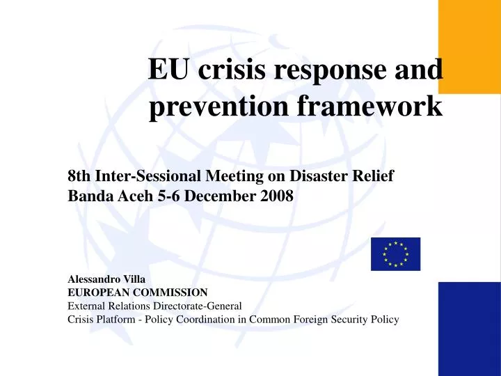 PPT - EU crisis response and prevention framework PowerPoint ...