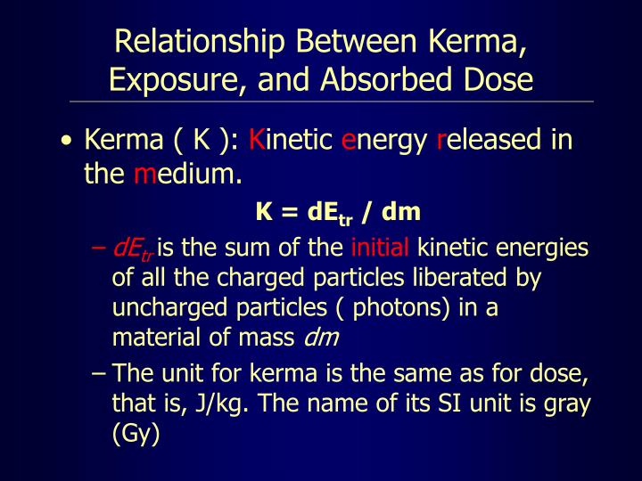 PPT - Introduction to Health Physics Chapter 6 Radiation Dosimetry ...