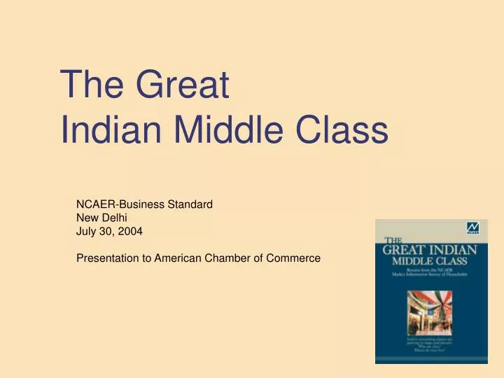 PPT - The Great Indian Middle Class PowerPoint Presentation, free ...