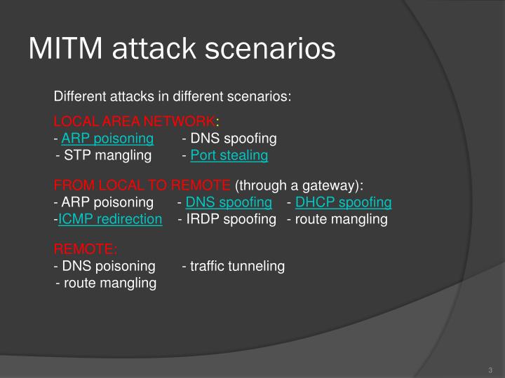 PPT - Man In The Middle Attack PowerPoint Presentation - ID:4336599