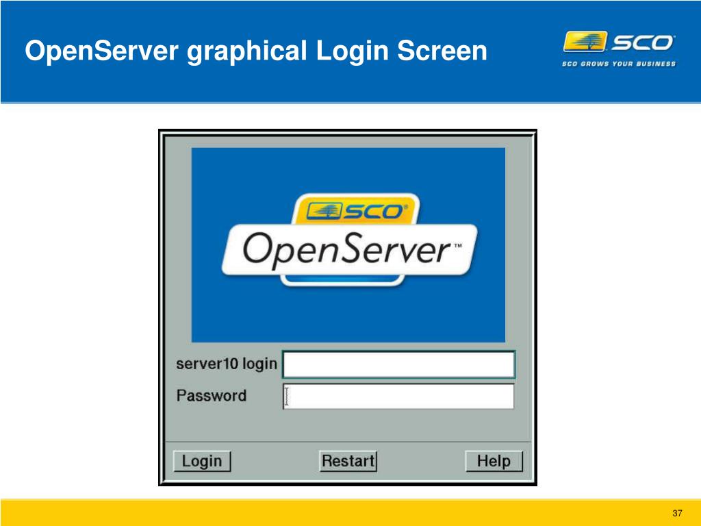 PPT - SCO OpenServer 6 Tech Overview PowerPoint Presentation, free ...