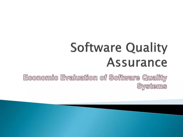 PPT - Software Quality Assurance PowerPoint Presentation, free download ...