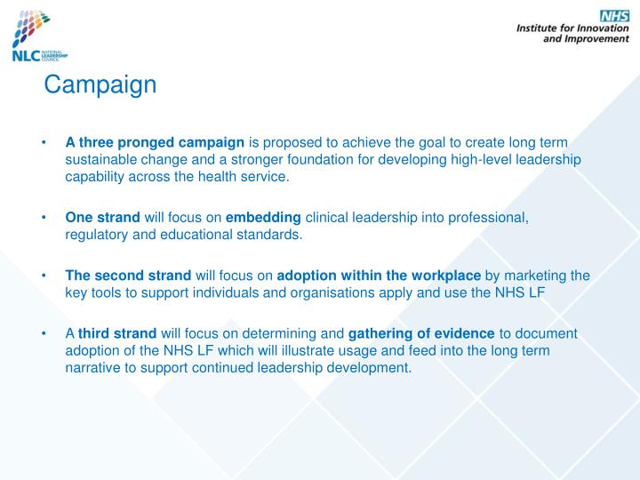 PPT - The NHS Leadership Framework PowerPoint Presentation - ID:4340331