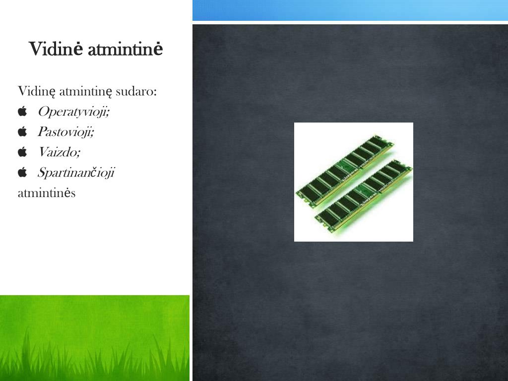 PPT - Vidin ė atmintinė. Magistralės. Lizdai PowerPoint Presentation ...