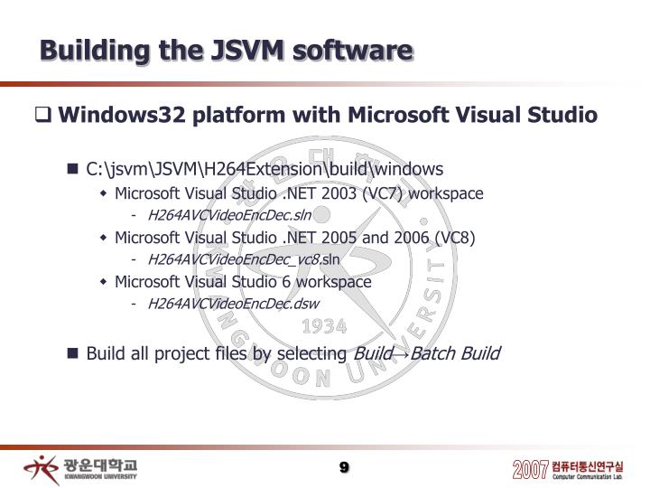 Ppt Svc Scalable Video Coding And Jsvm Joint Scalable Video Model