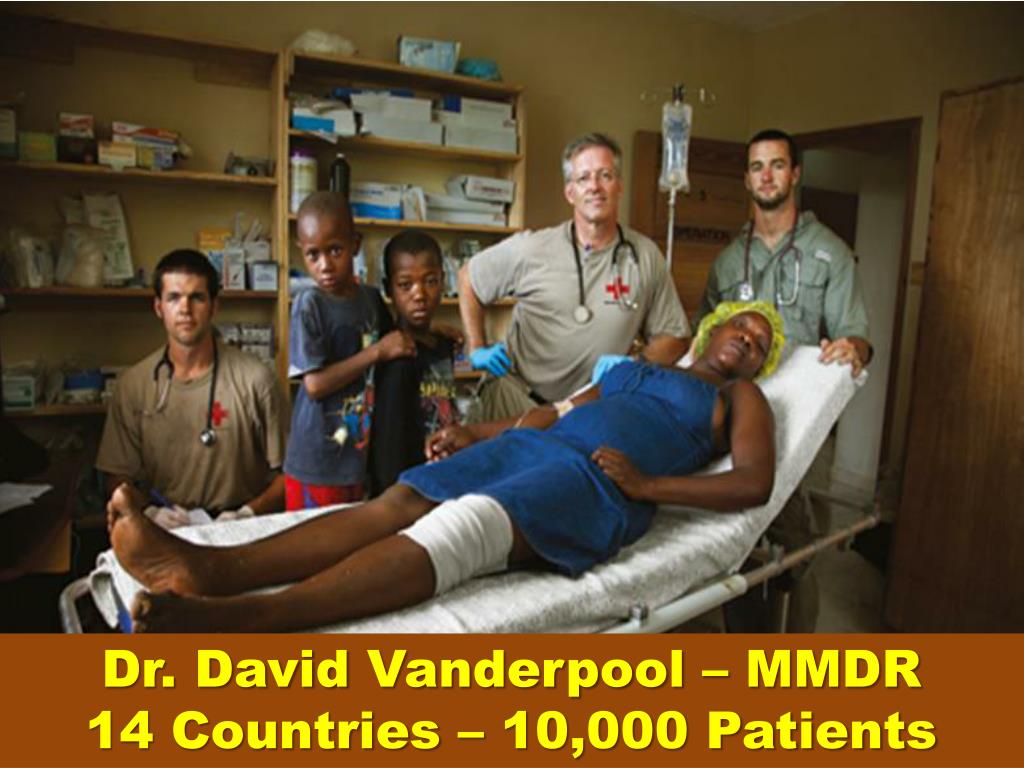 PPT - Dr. David Vanderpool – MMDR 14 Countries – 10,000 Patients ...