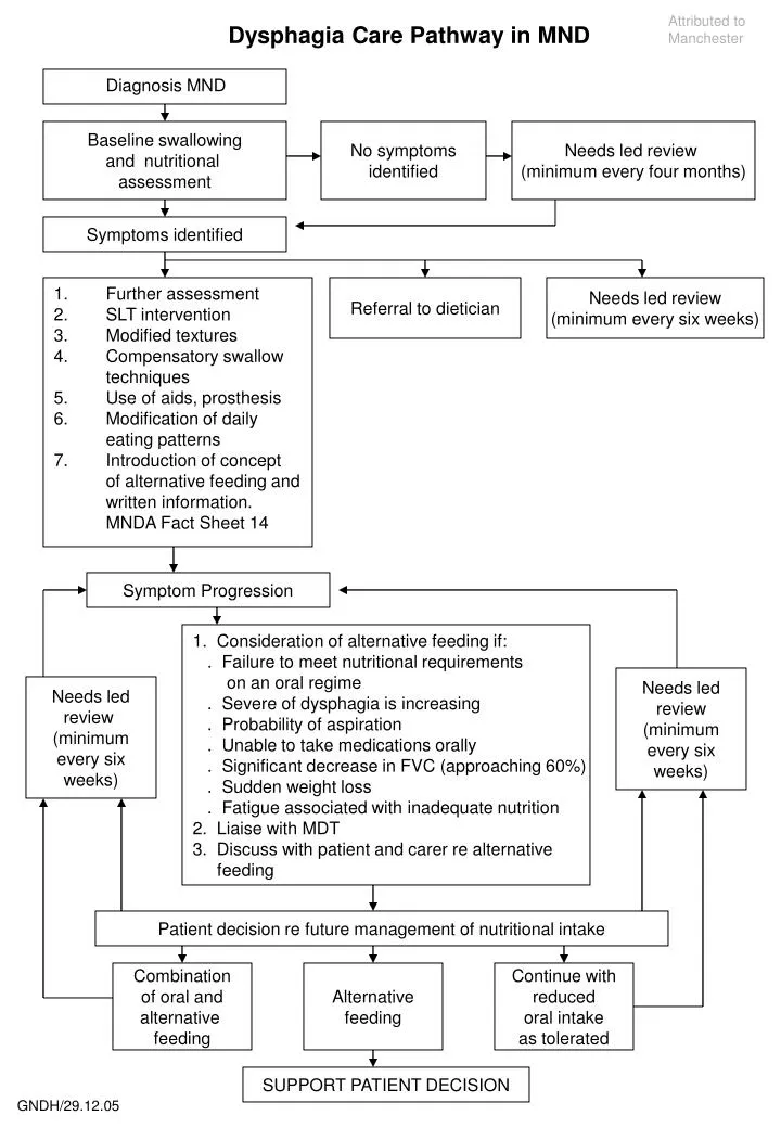 PPT - Dysphagia Care Pathway in MND PowerPoint Presentation, free ...