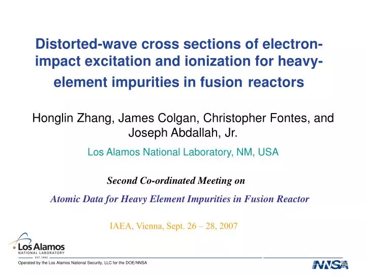 PPT - Honglin Zhang, James Colgan, Christopher Fontes, and Joseph ...