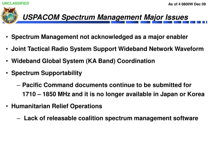 PPT - U.S. Pacific Command Joint Frequency Management Office Pacific ...