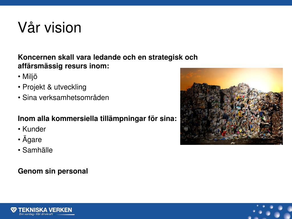 PPT - Tekniska Verken och Linköpings universitet som regional motor för ...