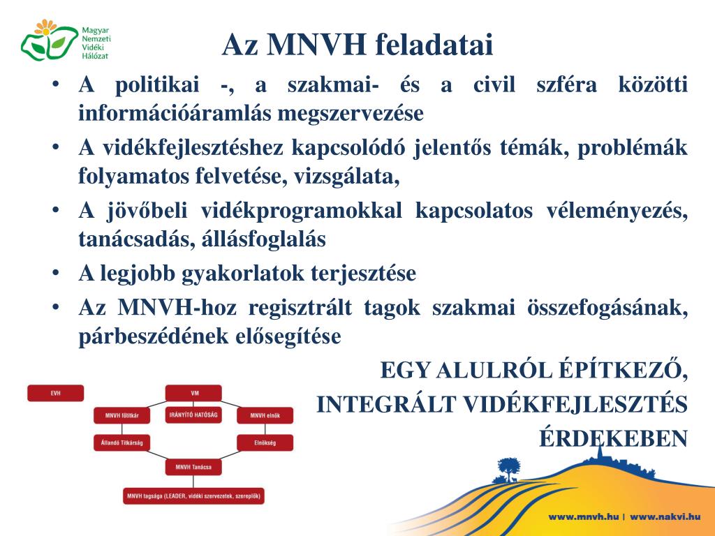 PPT - A Magyar Nemzeti Vidéki Hálózat tevékenysége PowerPoint ...