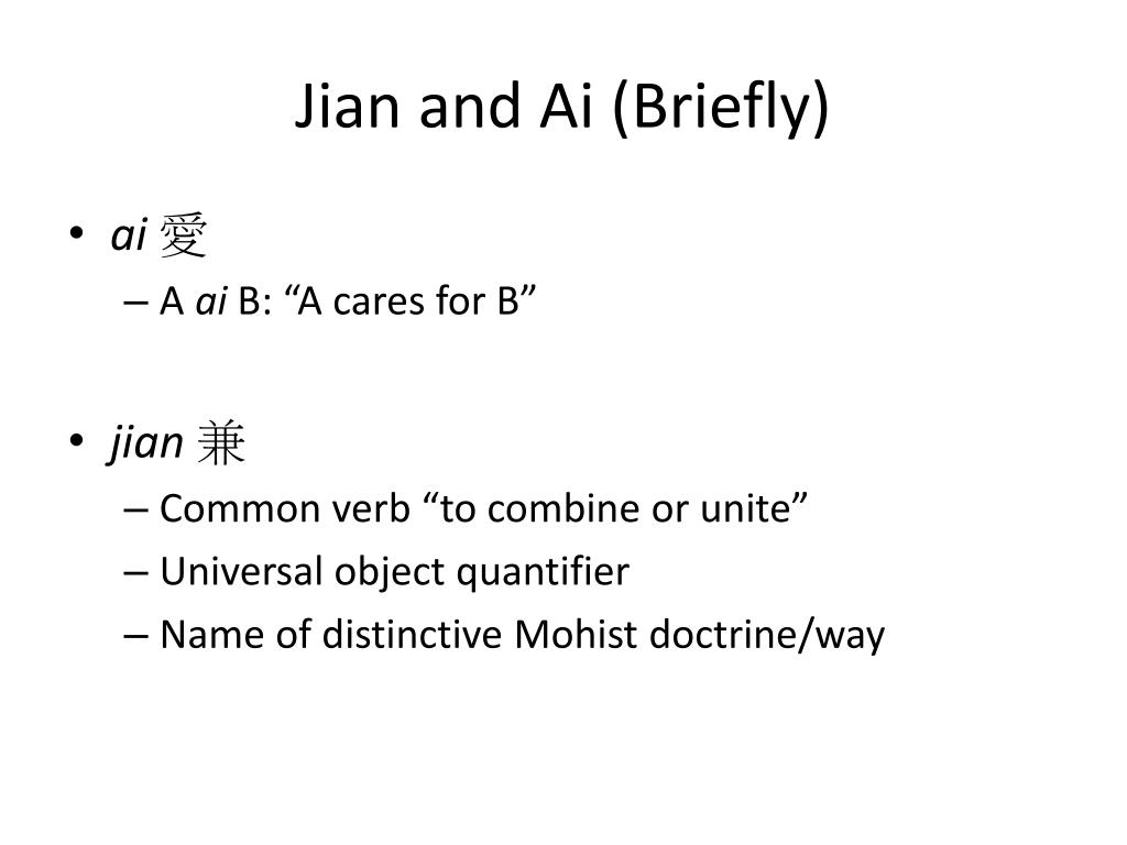 PPT - The Argument for Impartial Caring in the Mozi 14-16 PowerPoint ...