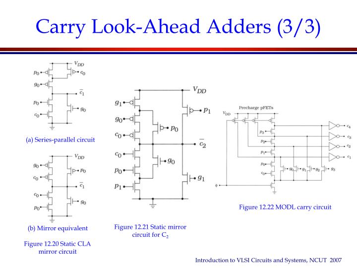 PPT - Chapter 12 Arithmetic Circuits in CMOS VLSI PowerPoint ... PPT - Chapter 12 Arithmetic Circuits in CMOS VLSI PowerPoint ...