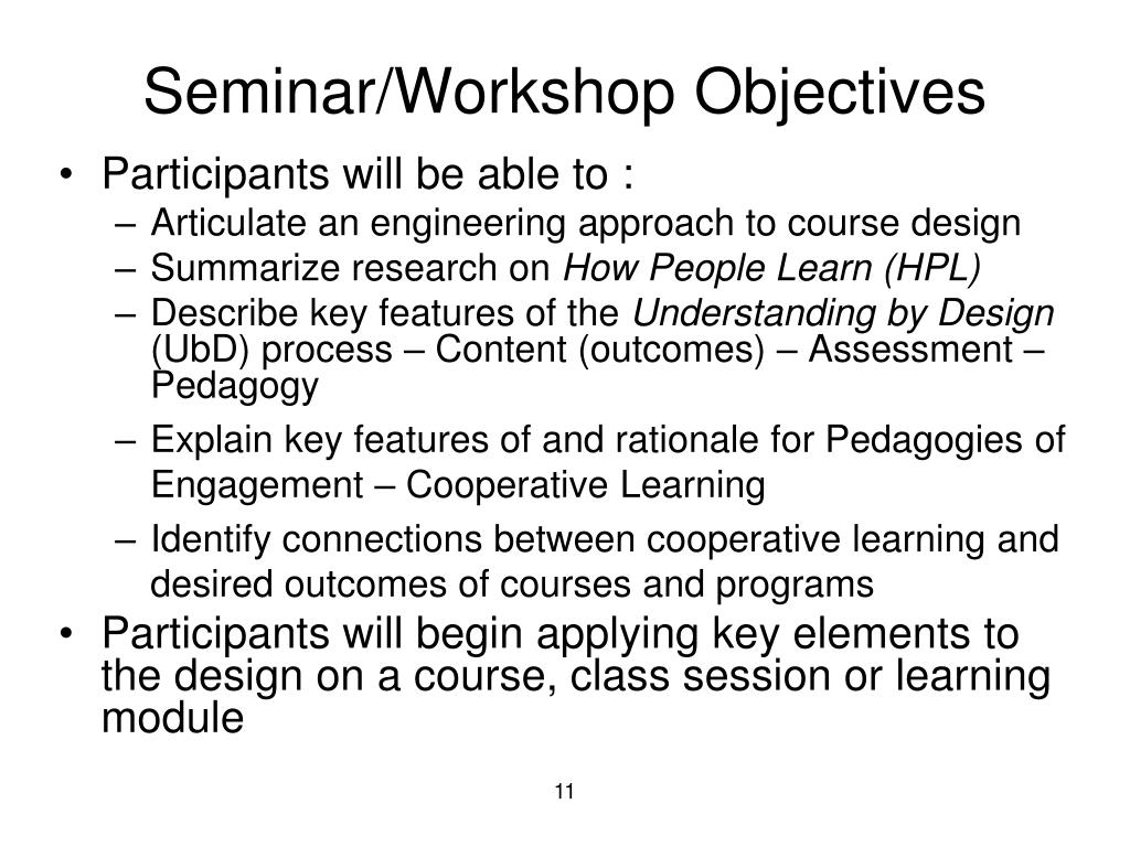 PPT - Designing Courses for High Quality Learning: An Engineering ...