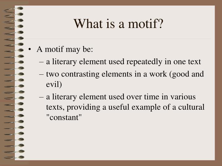 PPT - Symbols and Motifs PowerPoint Presentation - ID:4353668